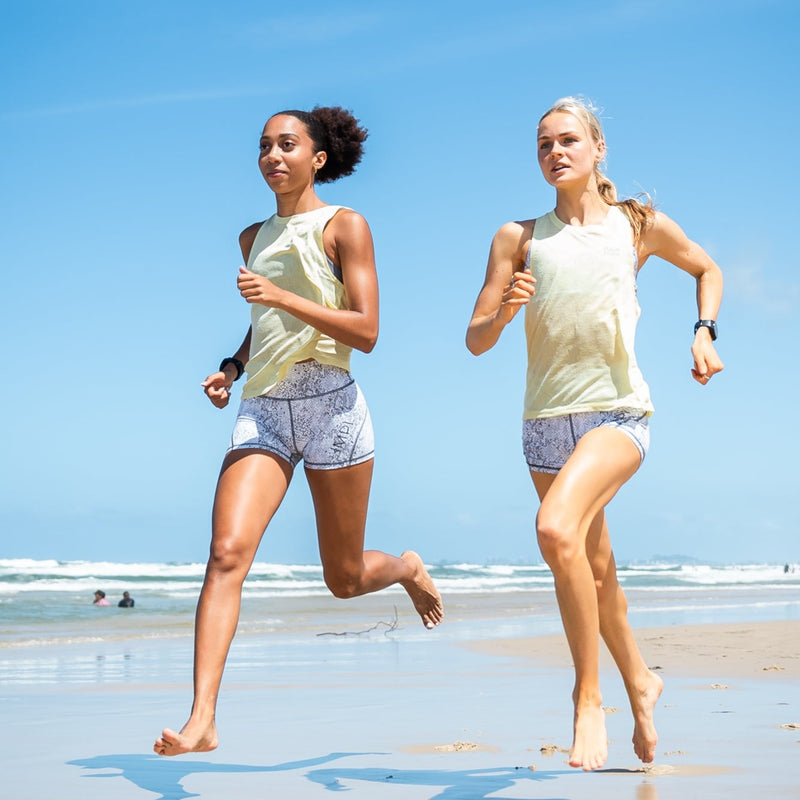 IMPI Open Back Running Singlet - Pastel Yellow - Impi Sportswear